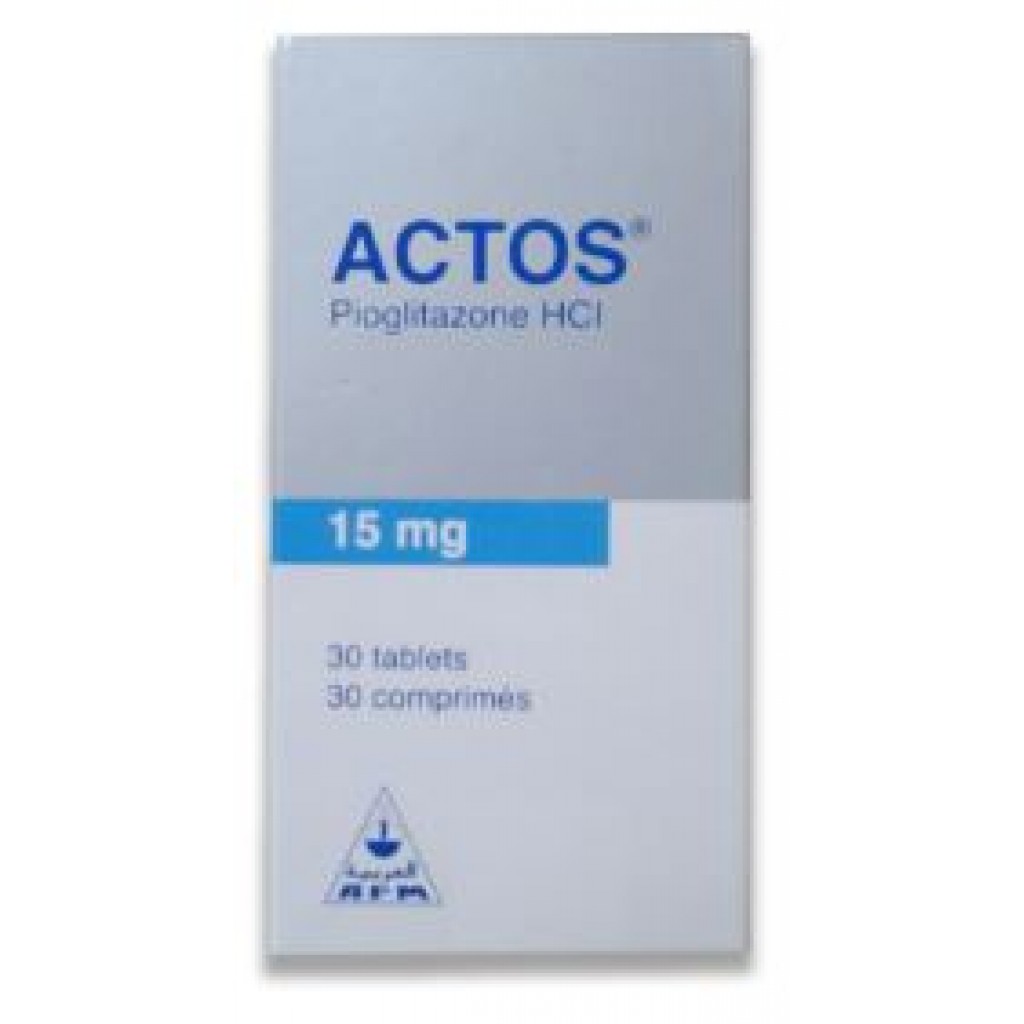 Buy Actos 15 by Indian Pharmacy online