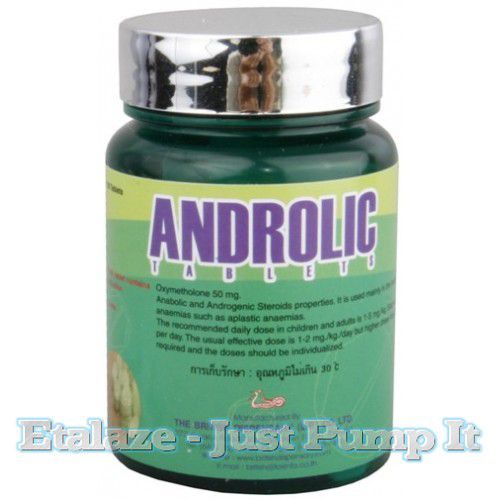 Buy Androlic Oxymetholone 50 mg 100 Tabs by British Dispensary Online