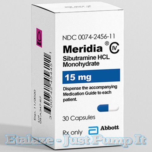 Buy online Meridia 15mg caps by Knoll Pharmaceuticals